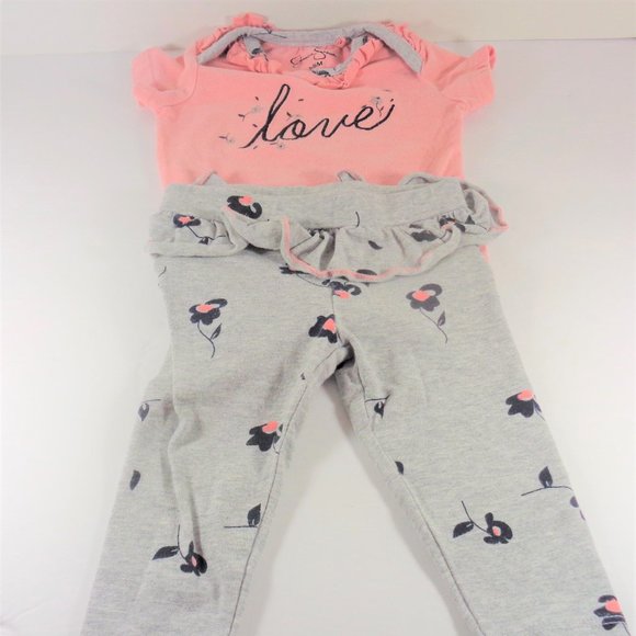 Jessica Simpson | Matching Sets | Pink Love Jessica Simpson Onesie With ...